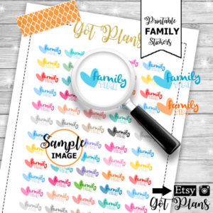 10 Awesome Stickers For Family Time | Ladies That Plan